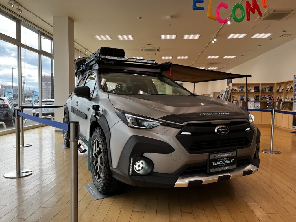 クロストレック 「BOOST GEAR CONCEPT」 特別展示！！ – スバル中四国株式会社 香川・徳島エリア